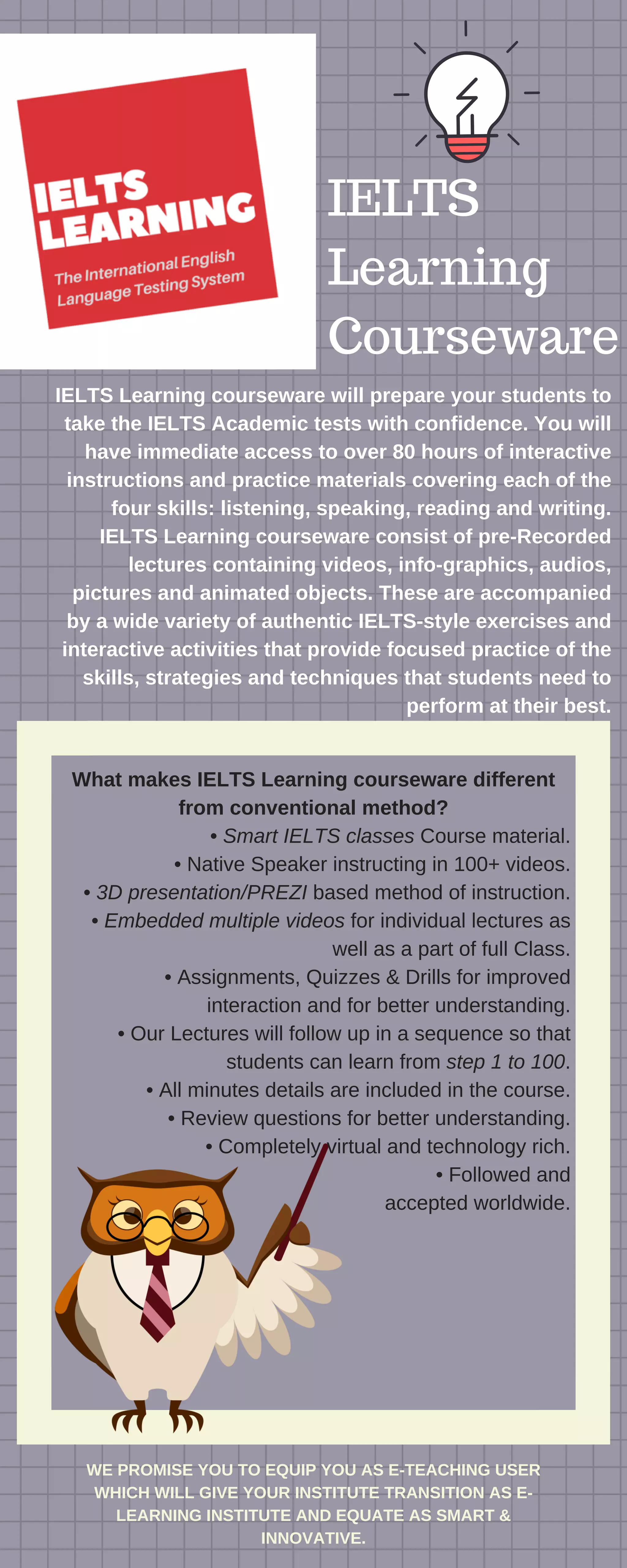 IELTS Learning Courseware | PDF
