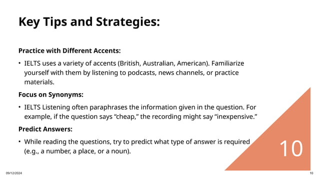 IELTS Listening all the necessary key points along with core tips.pptx