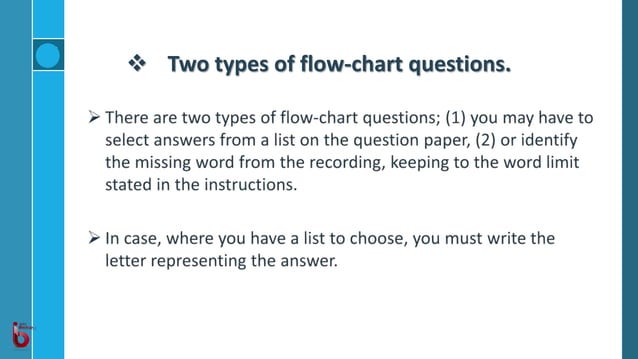 IELTS Listening - Flow Chart Completion - Introduction and Useful Tips ...