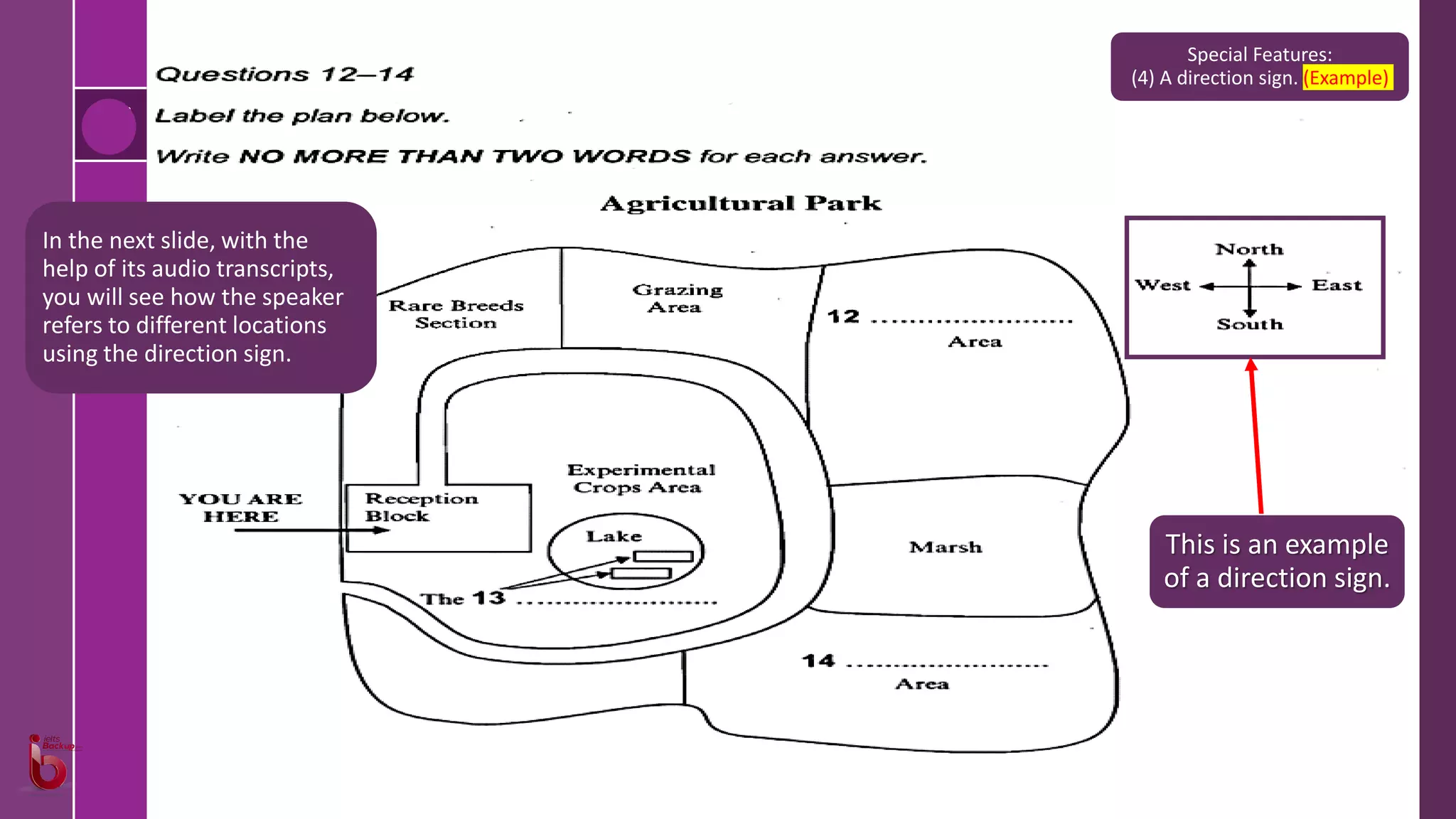 IELTS Listening - Map-Plan Labelling - Introduction - Useful Tips | PPTX