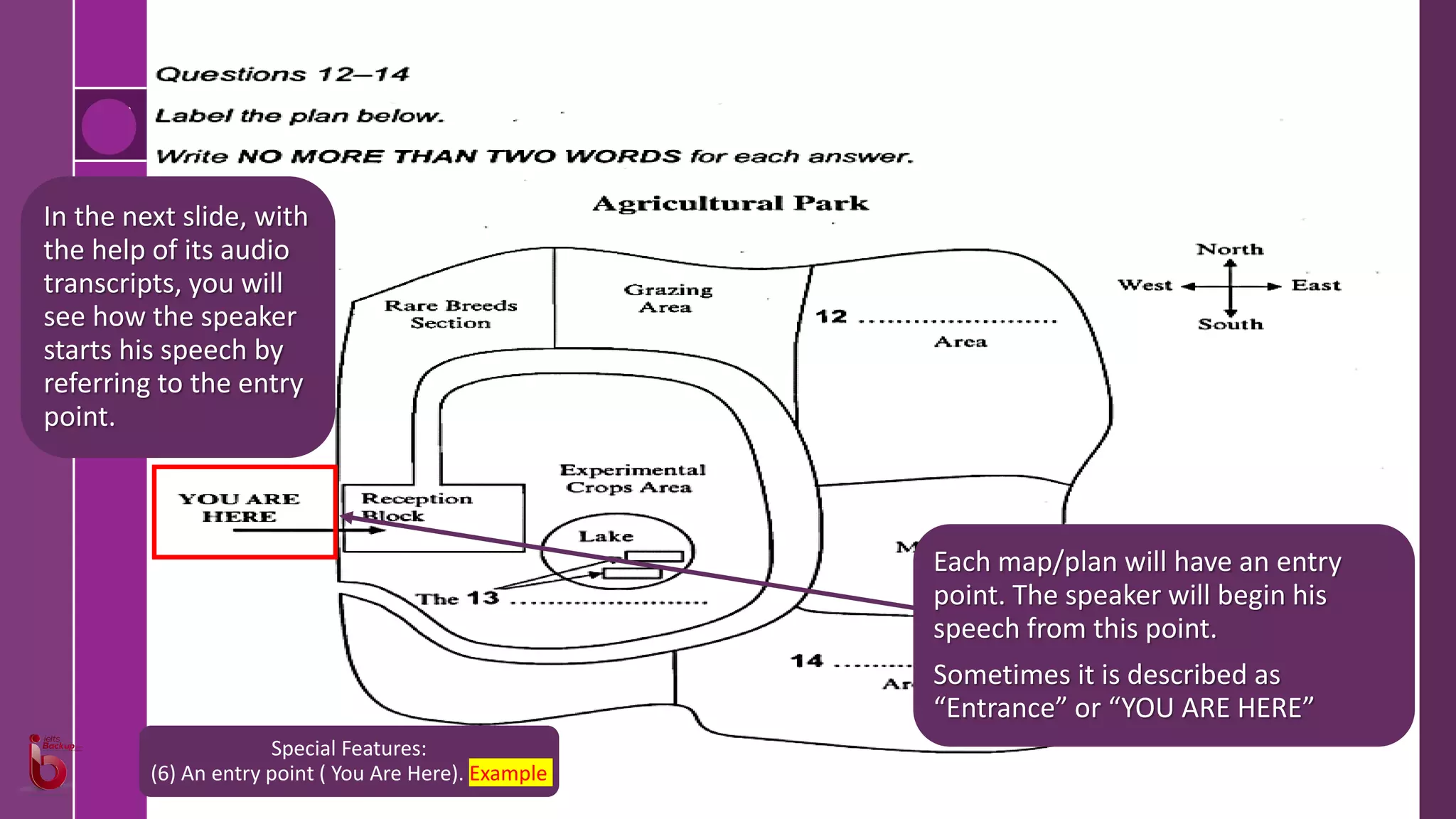 IELTS Listening - Map-Plan Labelling - Introduction - Useful Tips | PPTX