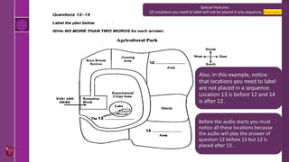 IELTS Listening - Map-Plan Labelling - Introduction - Useful Tips | PPTX