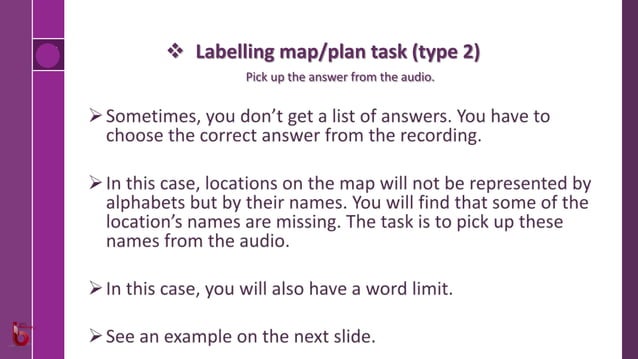 IELTS Listening - Map-Plan Labelling - Introduction - Useful Tips ...
