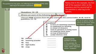 IELTS Listening - Matching Information - Introduction - Useful Tips | PPTX