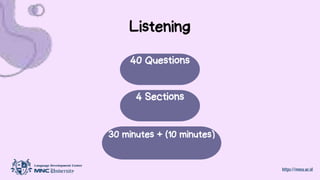 IELTS Listening Test Tips and Tricks Overview.pptx