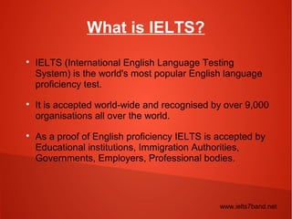 Ielts modules | PPT