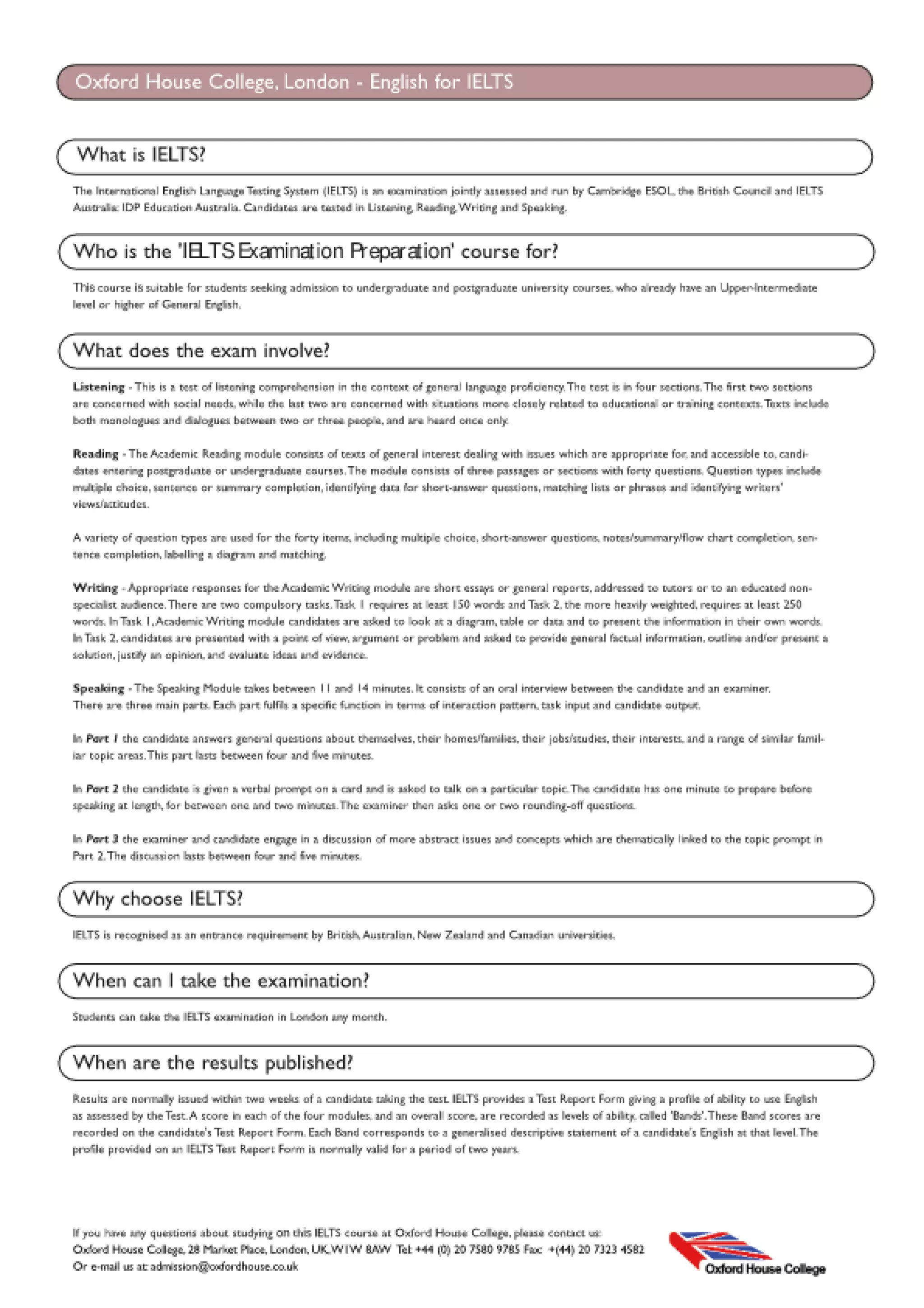 IELTS Preparation Guide | PDF