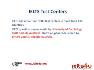 IELTS Online Exam and Test Format | PPTX