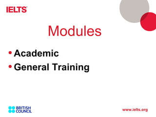 IELTS ORIENTATION | PPT
