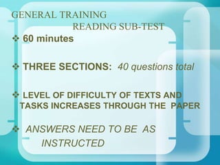 Ielts overview | PPTX