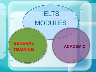 Ielts overview | PPTX