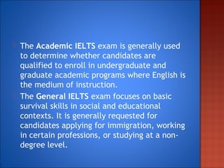 Ielts overview presentation | PPT