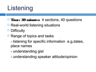 Introduction to the IELTS | PPT