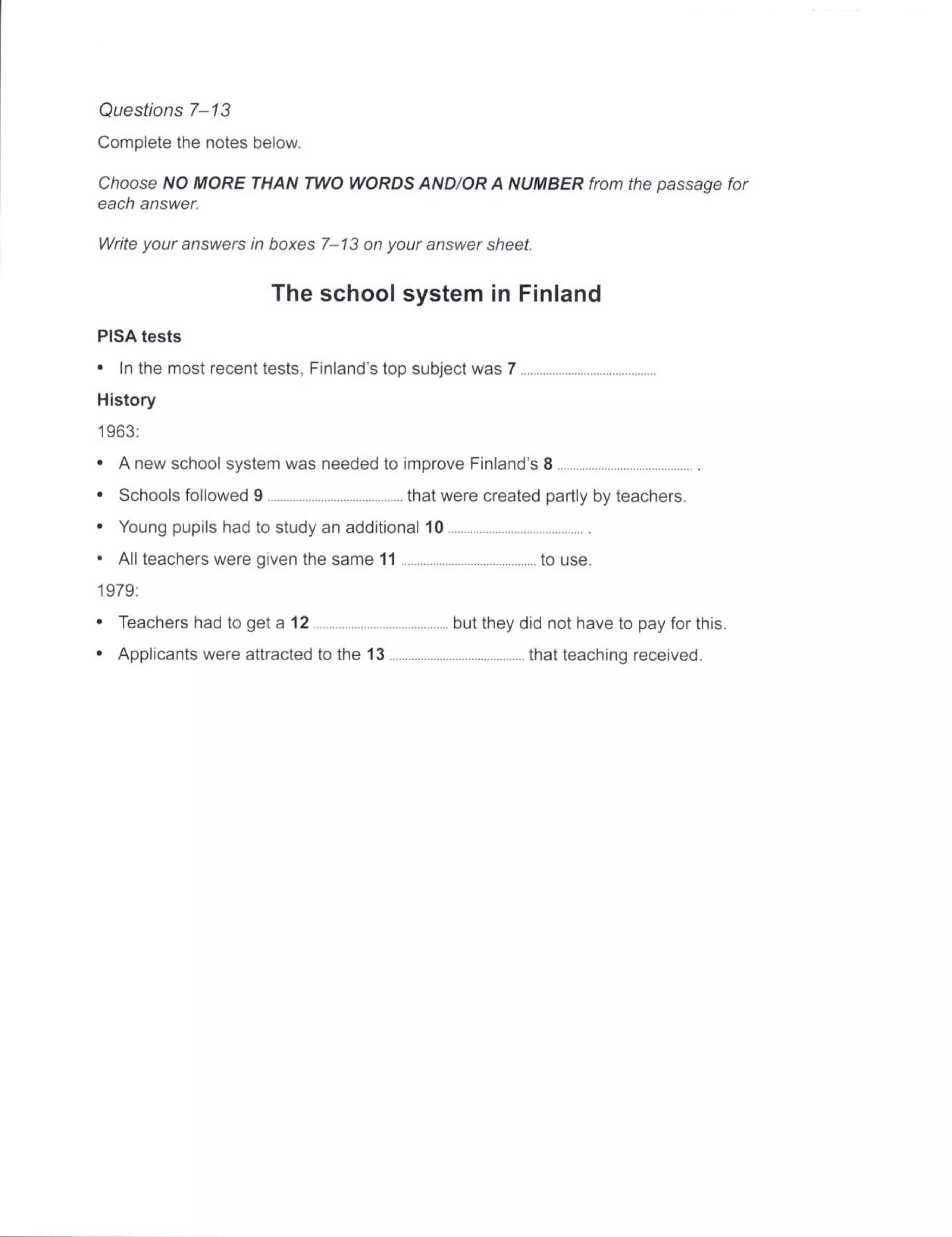 Ielts pre test | PDF
