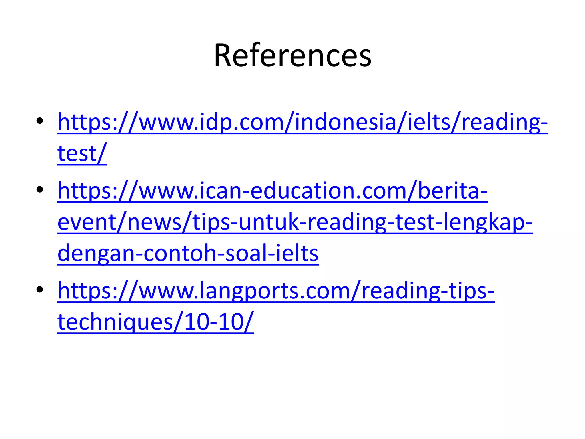 Ielts(reading) | PPTX