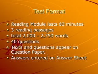 IELTS Reading.ppt