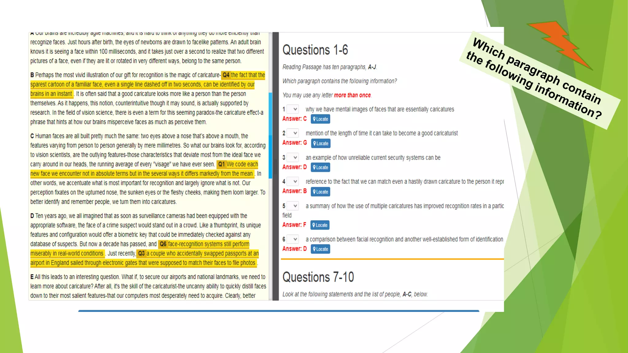IELTS academic module Reading best strategies for computer delivery ...