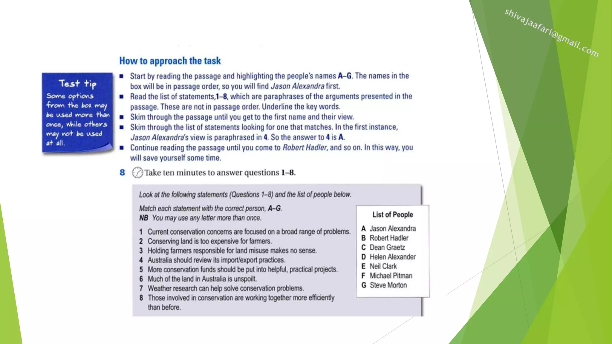 IELTS academic module Reading best strategies for computer delivery ...