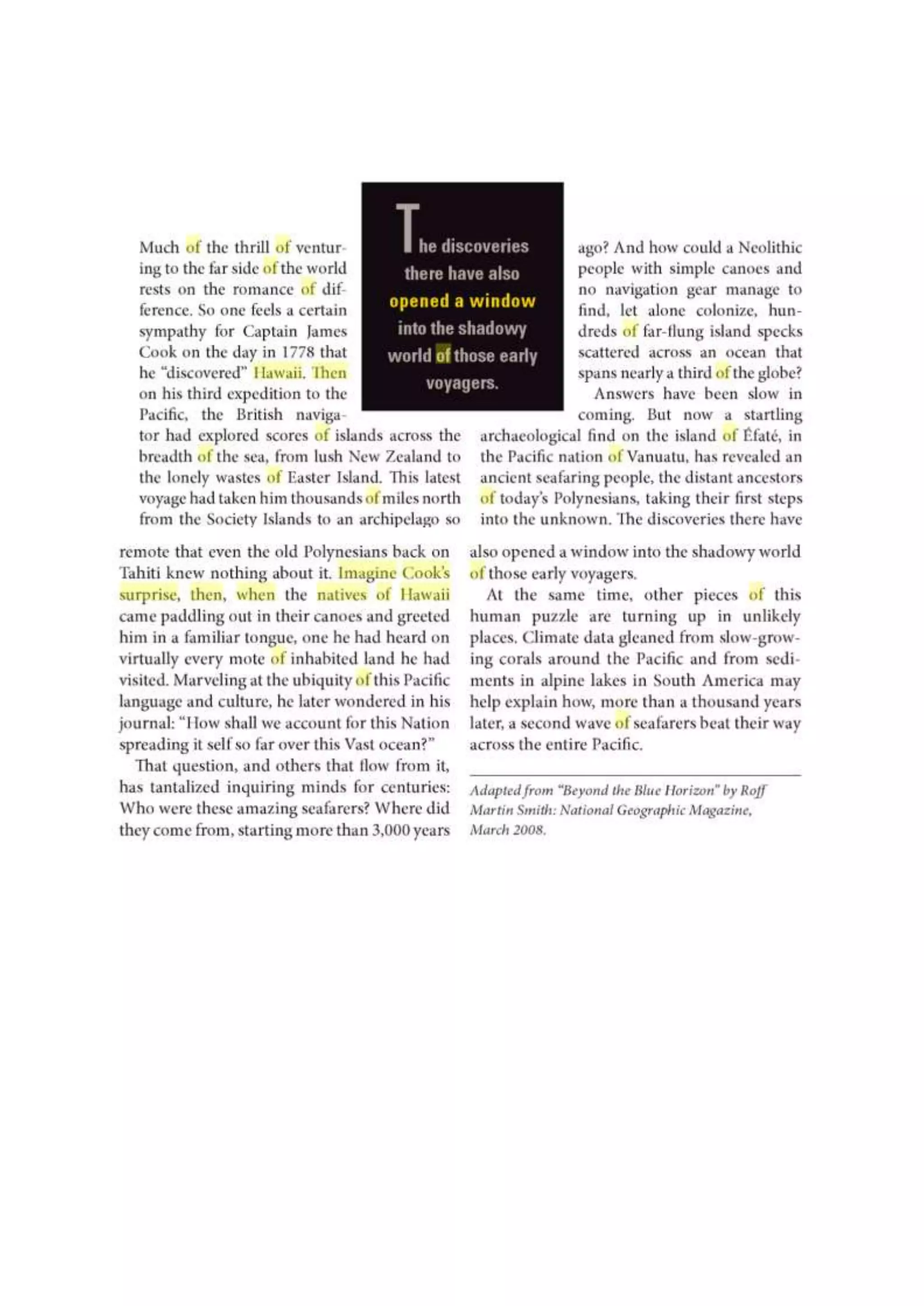 Ielts reading ancient literate signals proto writing in americas 2014 ...