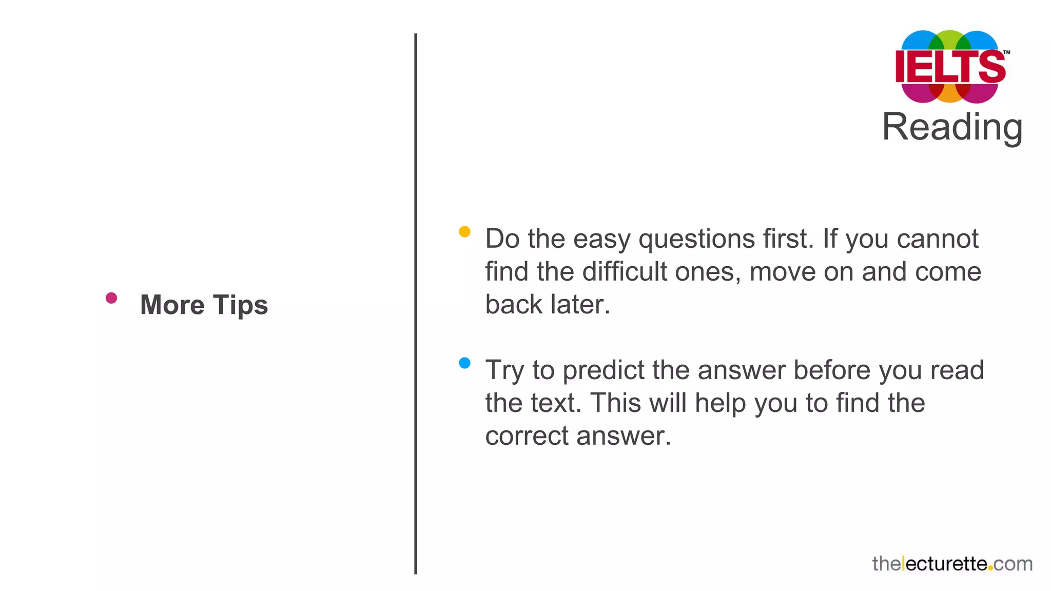 IELTS Reading: Diagram Labeling | PPTX
