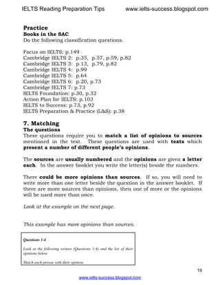 IELTS Reading Preparation | PDF