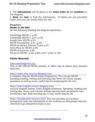 IELTS Reading Preparation | PDF
