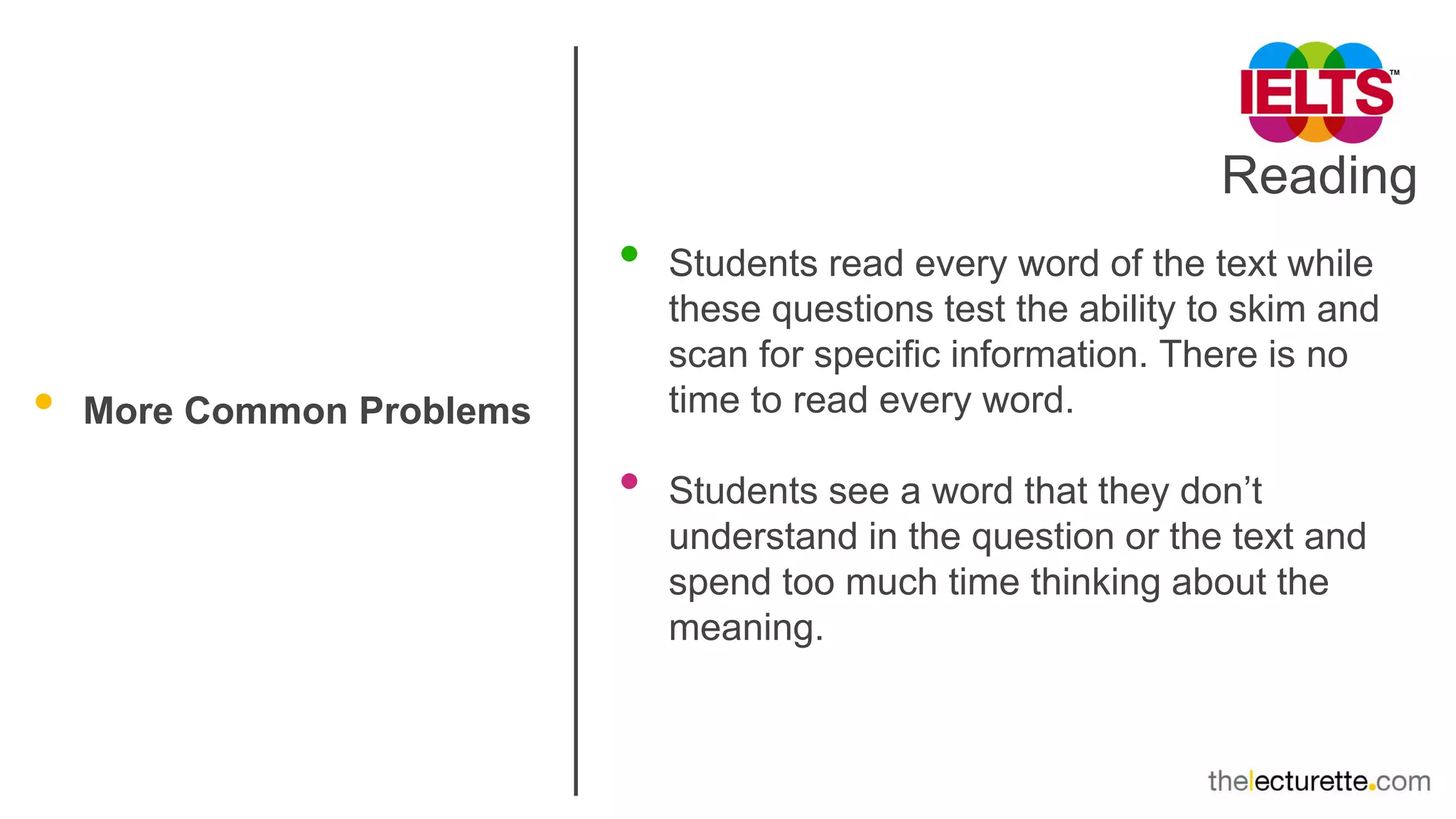 IELTS Reading - Short Answer Questions | PPTX | Education