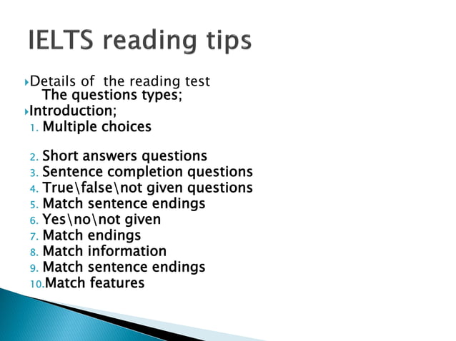 Ielts reading test | PDF | Standardized Testing | Educational Assessment
