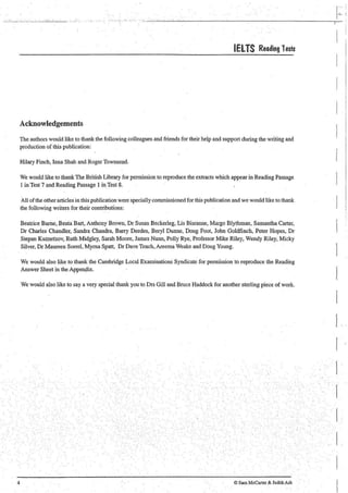 Ielts reading tests - McCater | PDF