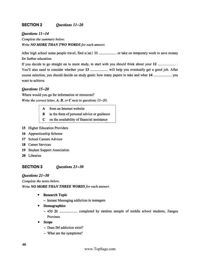 Ielts simulation tests | PDF