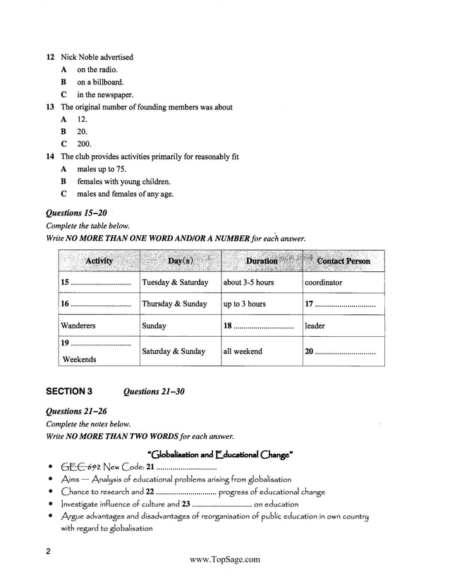 Ielts simulation tests | PDF | Free Download