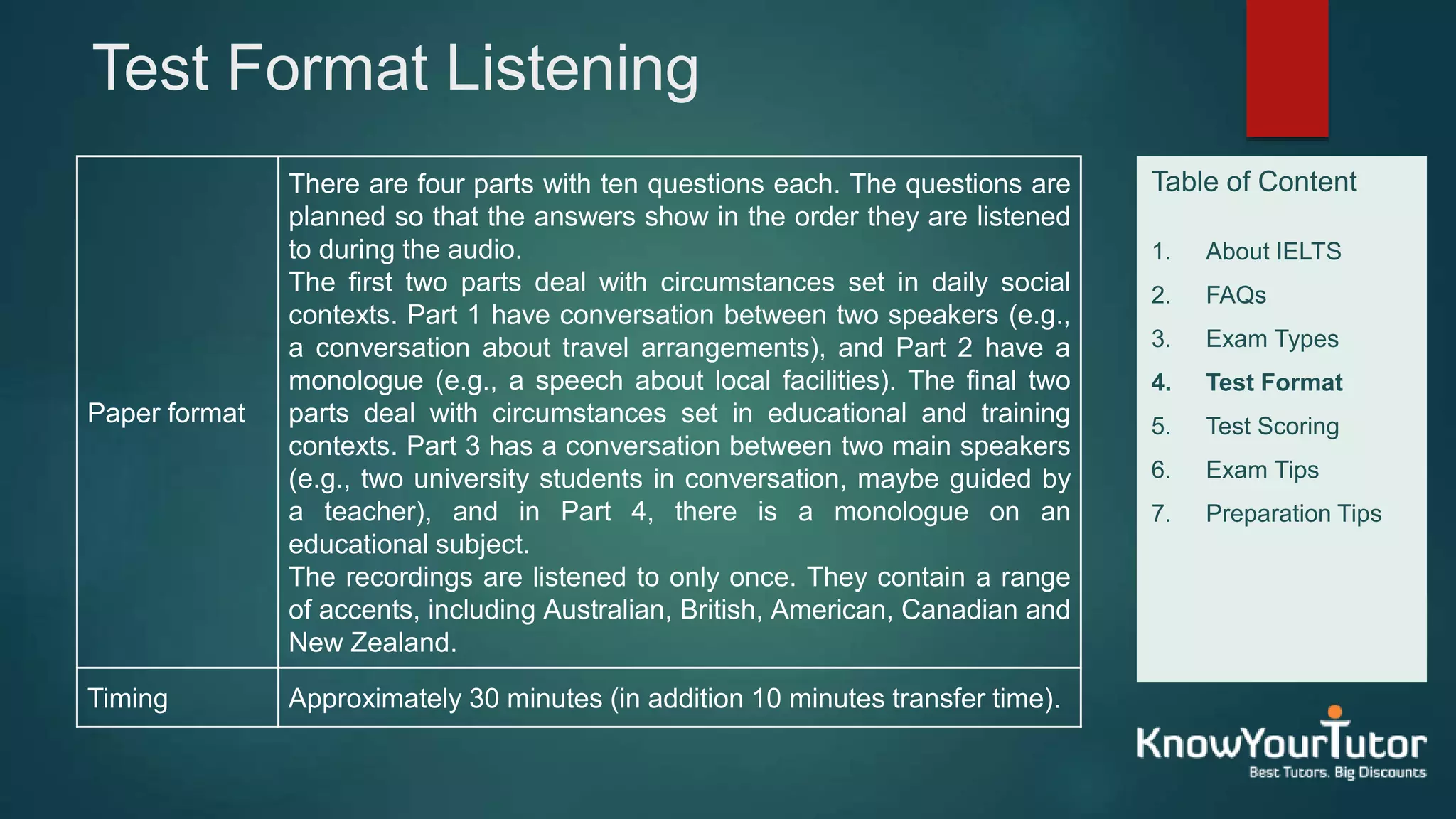 All about IELTS EXAM Preparation and coaching | PPTX