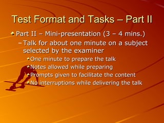 Ielts speaking | PPT