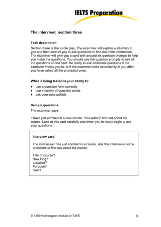 Ielts speaking | PDF