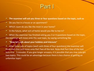 IELTS Speaking Module | PPT