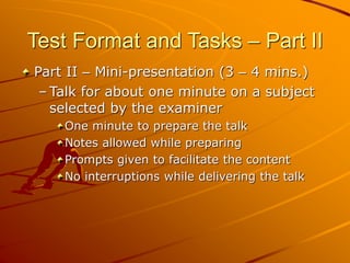 IELTS Speaking Module | PPT