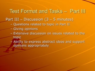 IELTS Speaking | PPT