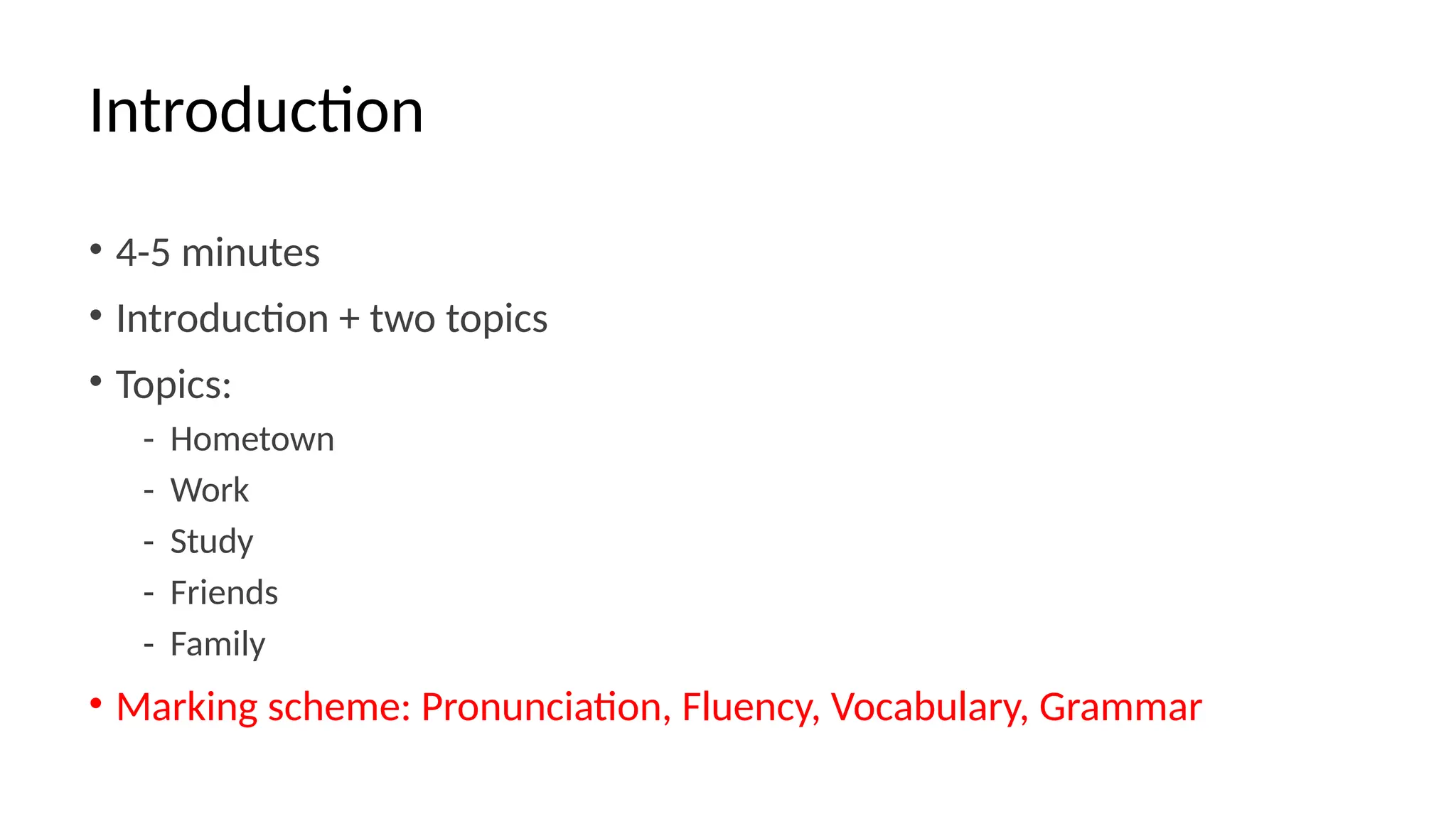 Ielts speaking briefing course introduction of the Ielts speaking .pptx