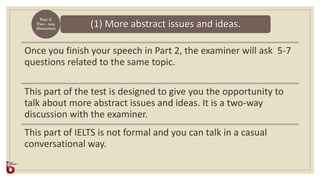 IELTS Speaking - Part 2 - 3 - Explanation - Useful Tips. | PPTX