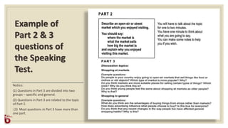 IELTS Speaking - Part 2 - 3 - Explanation - Useful Tips. | PPTX