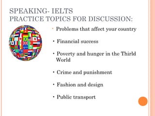Ielts speaking 7211 | PPT