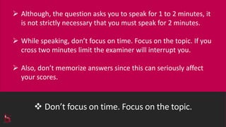 IELTS Speaking Part 2 - Storytelling Tips | PPTX