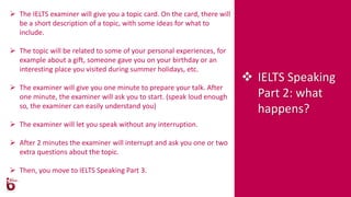 IELTS Speaking Part 2 - Storytelling Tips | PPTX