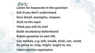 IELTS Speaking Tips Task Part Three.pptx