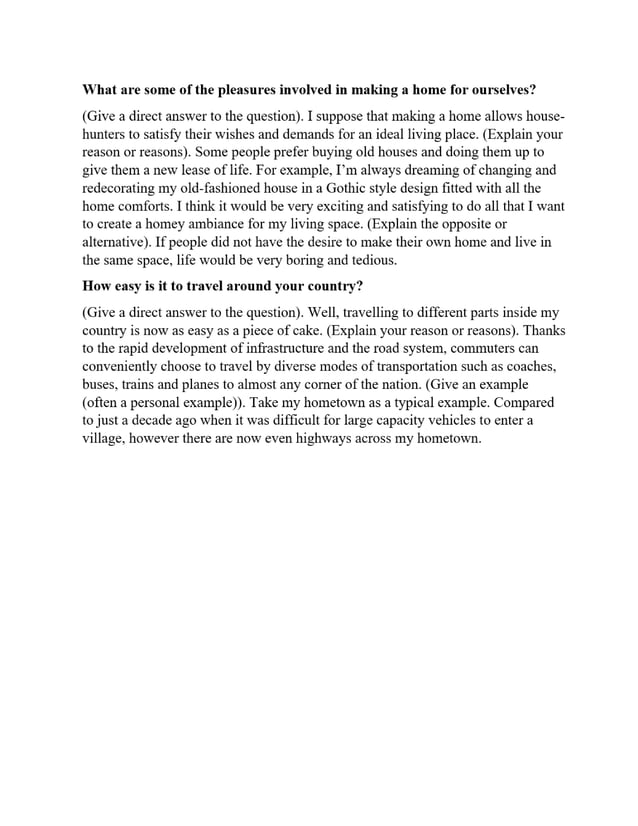Ielts Speaking Part 3 Answers 2019 Over 450 Ielts Speaking Part 3