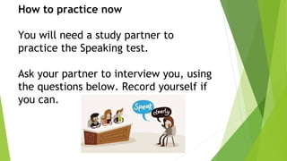 Ielts speaking test | PPT