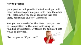 Ielts speaking test | PPT