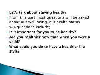 Ielts speaking test | PDF