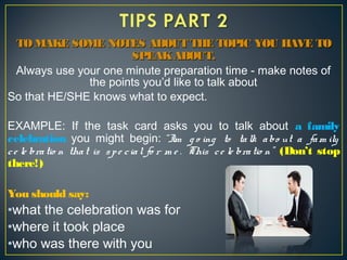 Ielts speaking test 7210 | PPT