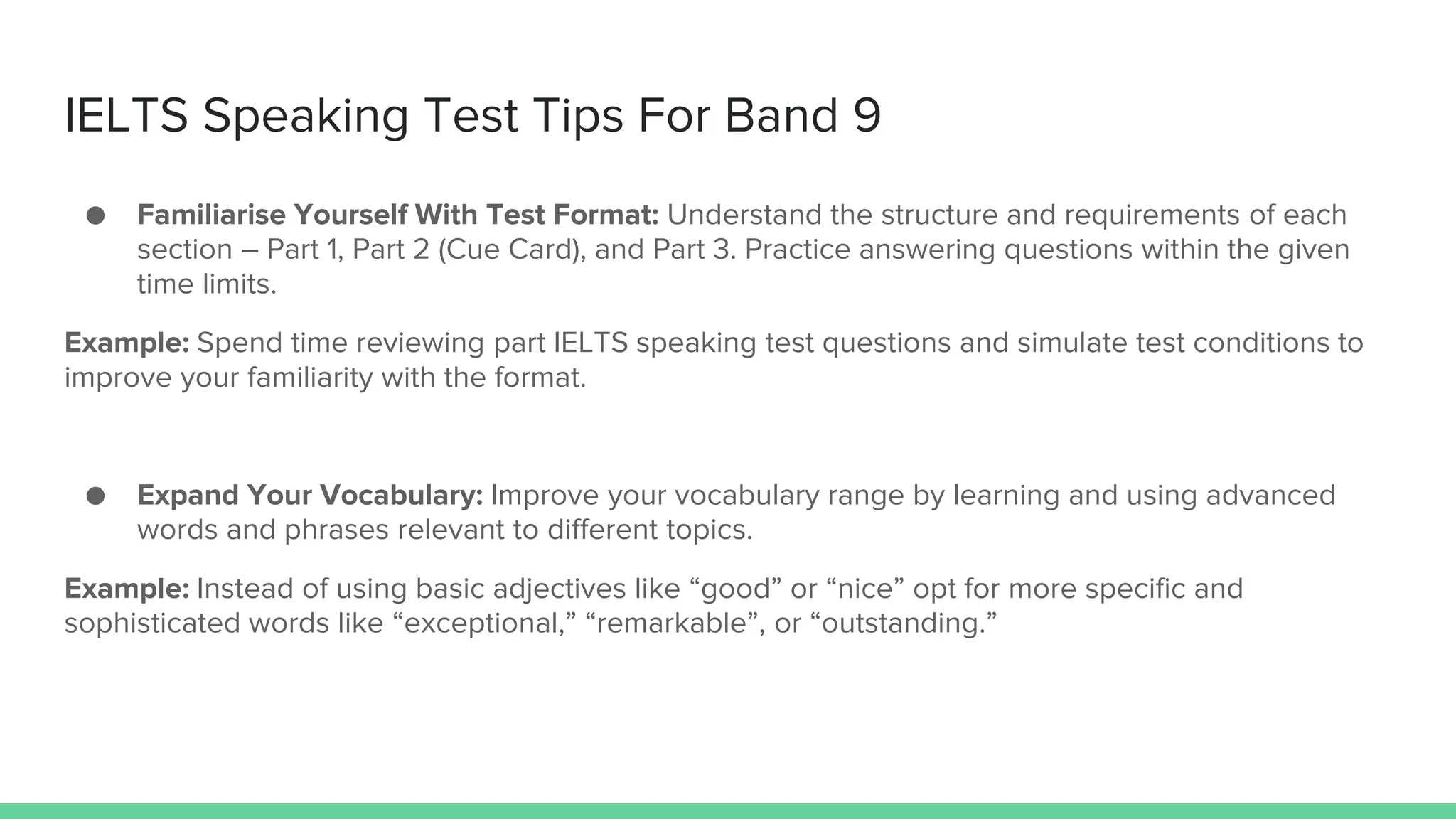 IELTS Speaking Test Tips For Band 9.pptx